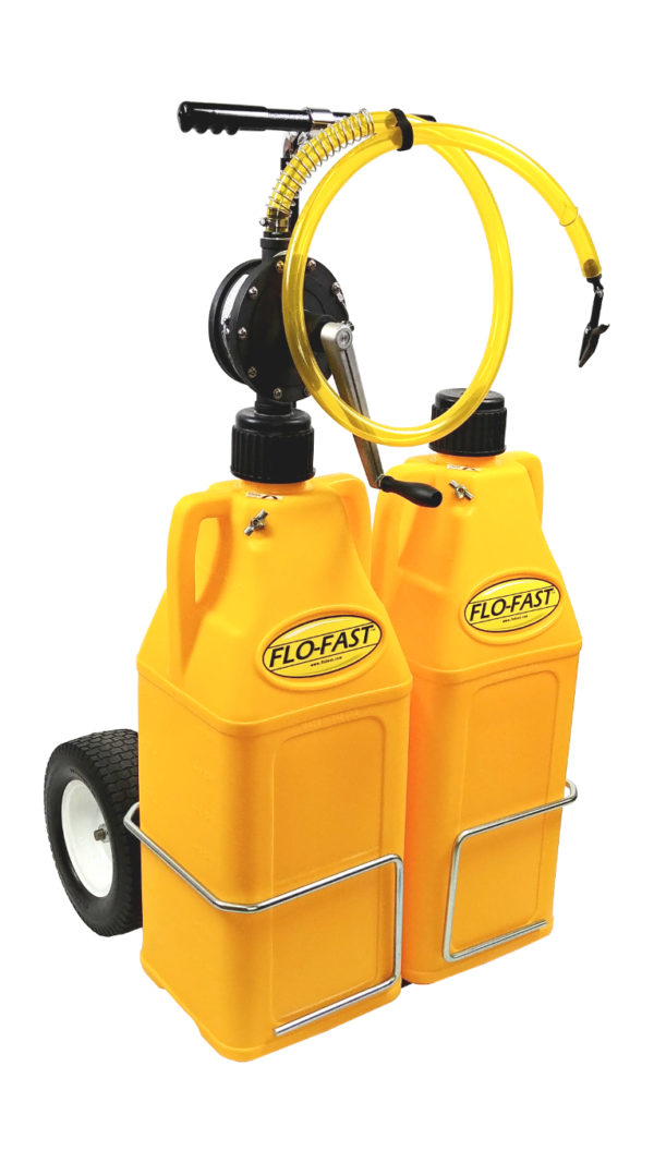 System - FLO-FAST Professional 21 Gallon System - Yellow Versa Cart 12 ...